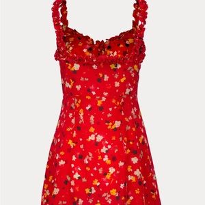 Realisation Par | Dresses | Realisation Par The Julia Dress In Rouge ...